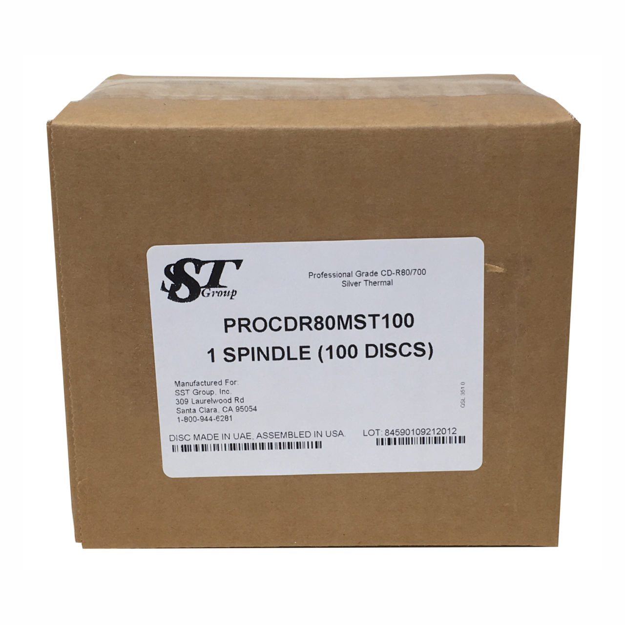 DVD-R 4.7GB MediScribe Medical Grade 50 pcs Cake Box Printed - SST ...