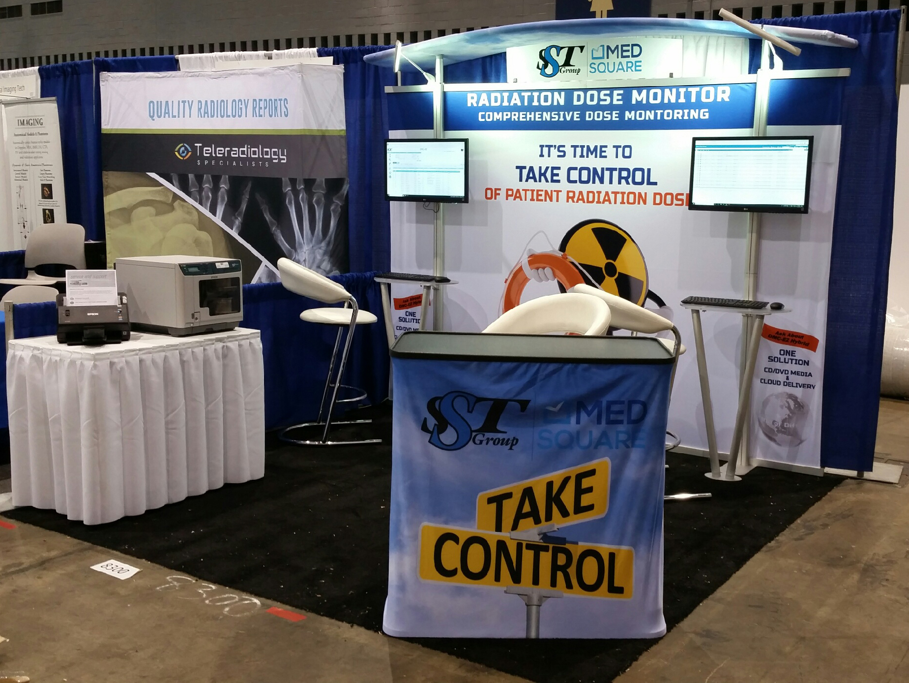 RSNA 2018 - Booth Setup - SST Group Inc.